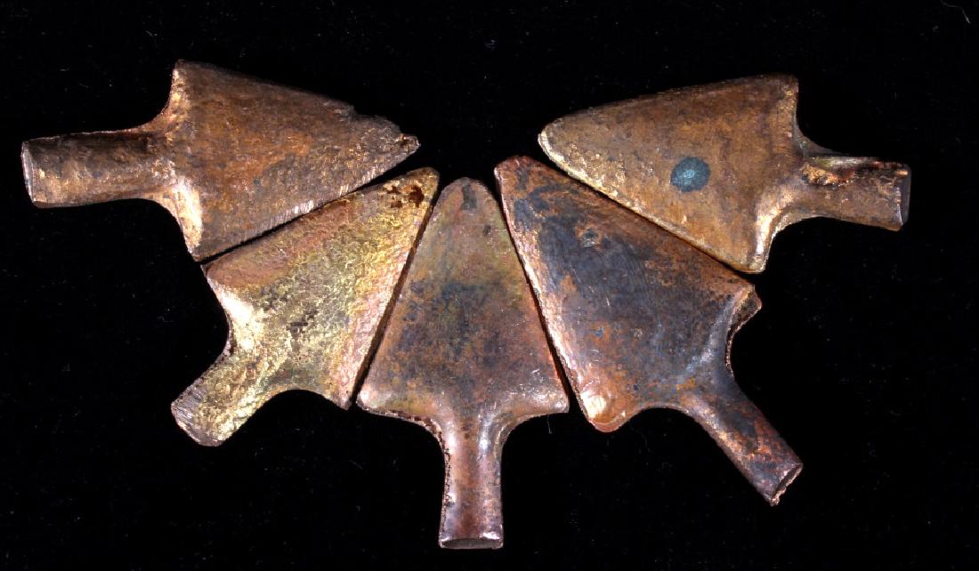 Anaconda Copper Mining Company Cast Arrowheads