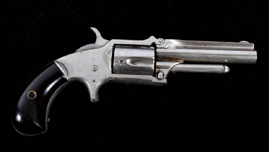 Marlin No.32 Standard 1875 .32 Rf Nickel Revolver