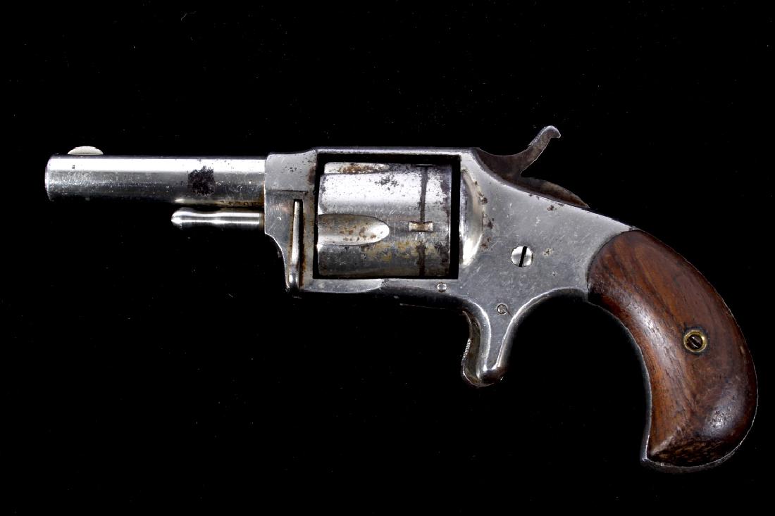 Hopkins & Allen Ranger No.2 .32 RF Nickel Revolver