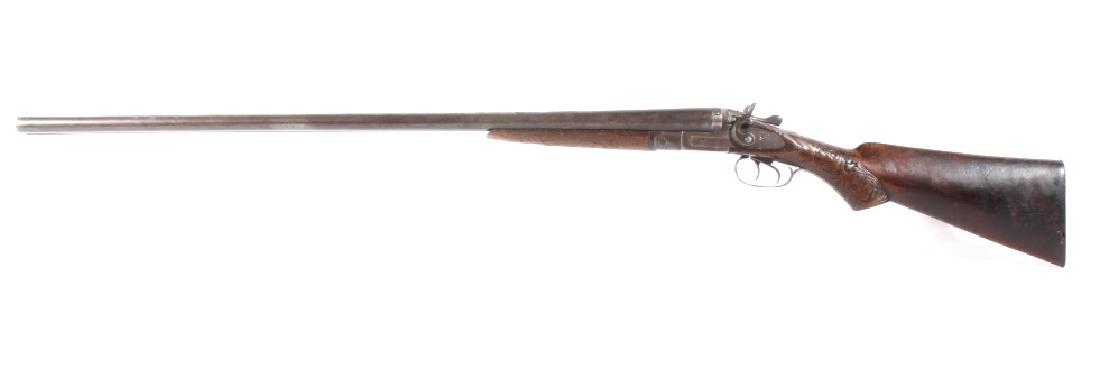 Ornate WM Moore & Co 12GA Hammer SXS Shotgun - Jan 06, 2018 | North ...