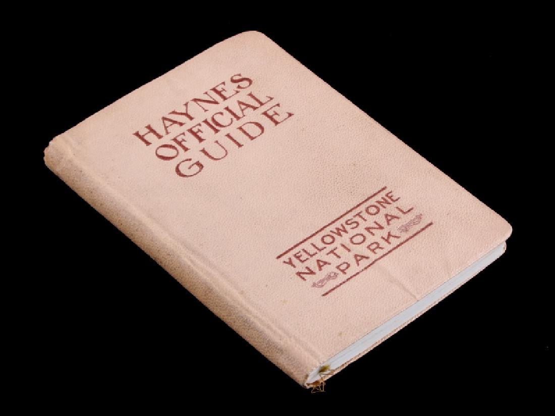 1913 Haynes Guide Yellowstone National Park