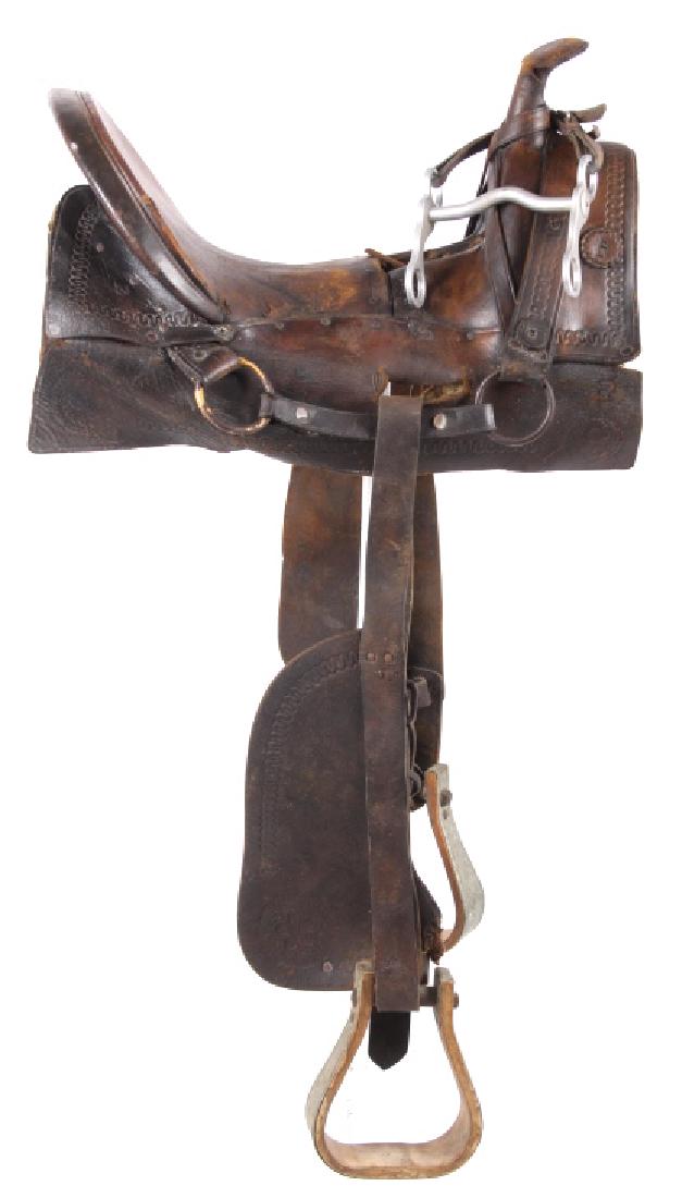 John S. Collins "Mother Hubbard" Saddle c1860-70's