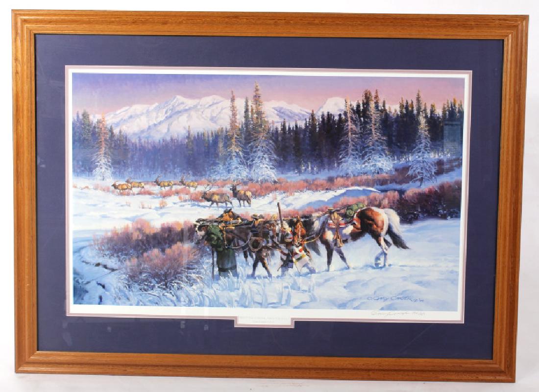 Gary Carter Signed Signed Limited Edition Print