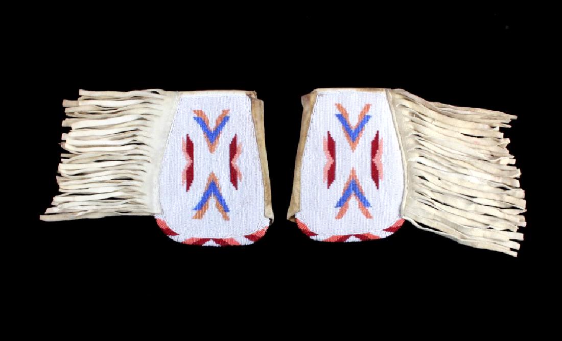 Sioux Native American Beaded Cuffs