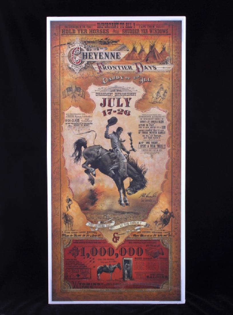 Cheyenne Frontier Days Poster by Bob Coronato