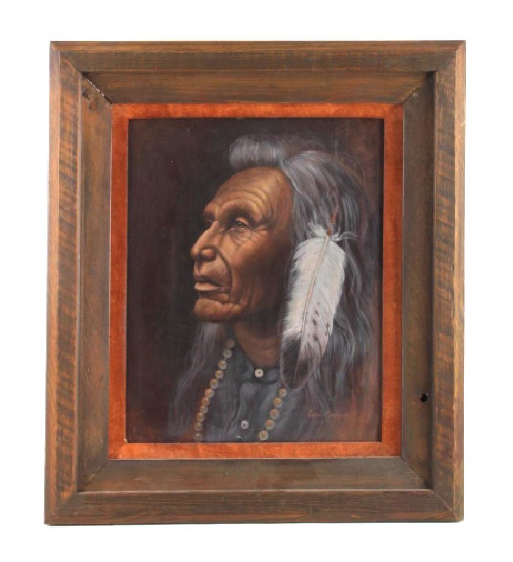 Original Carol Martin Oil on Board Framed Painting
