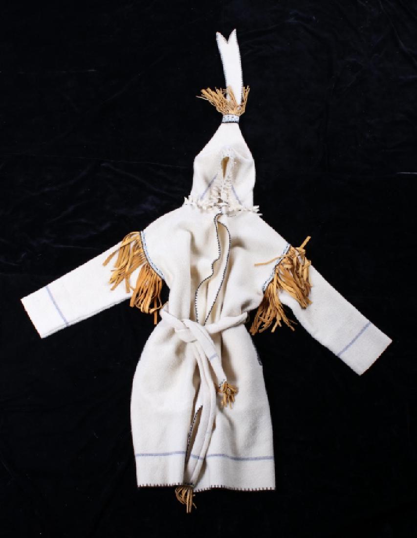 Unique Capote Blanket Wool Coat