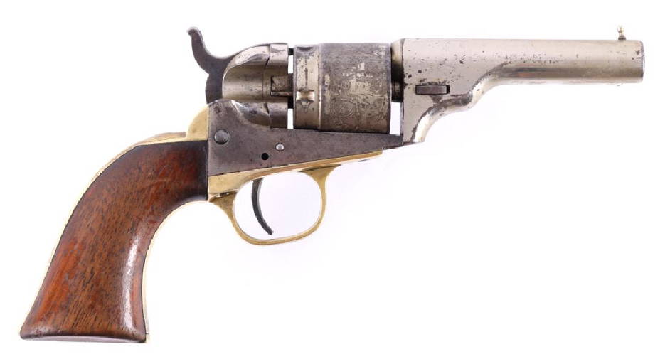 Colt Mod 1862 Pocket Navy Conversion Revolver Rare