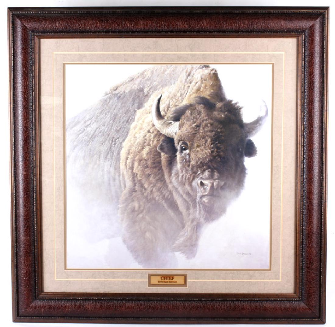 Print of Robert Bateman's Painting 'Chief'