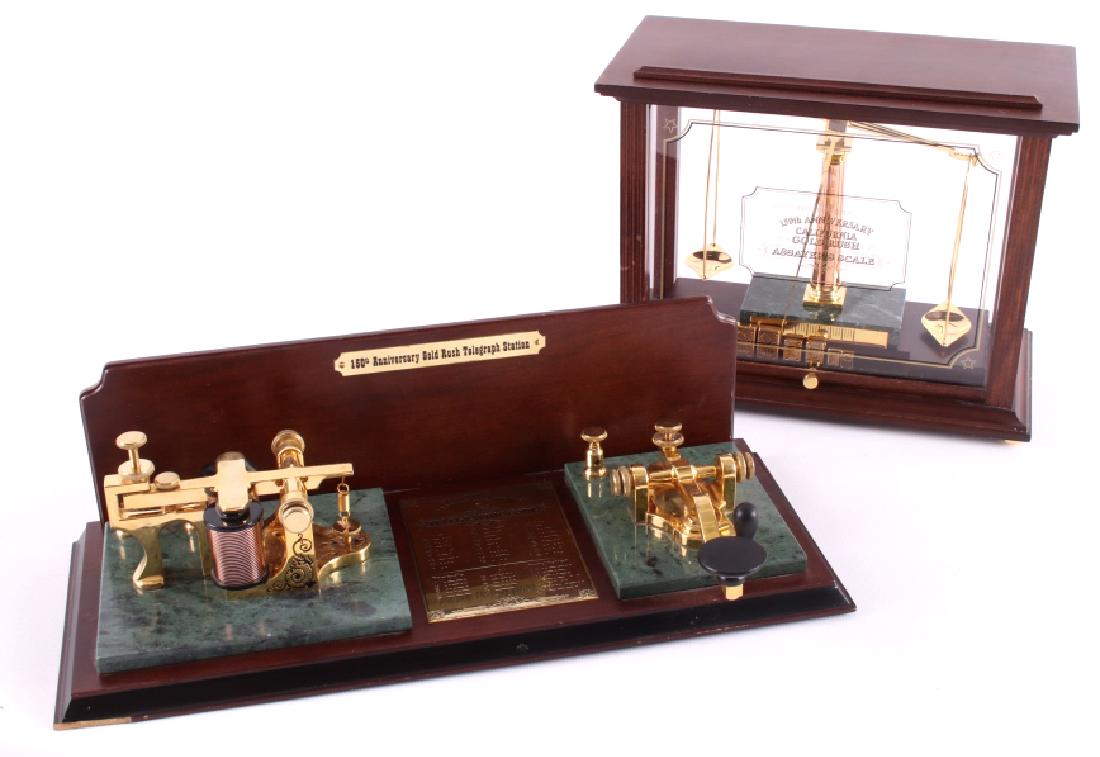 California Gold Rush Scale & Telegraph Station