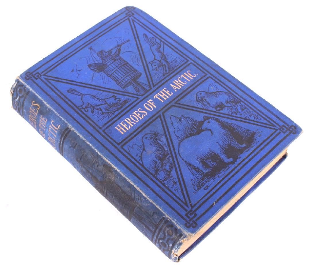 Heroes of the Arctic by Frederick Whymper w/ Map