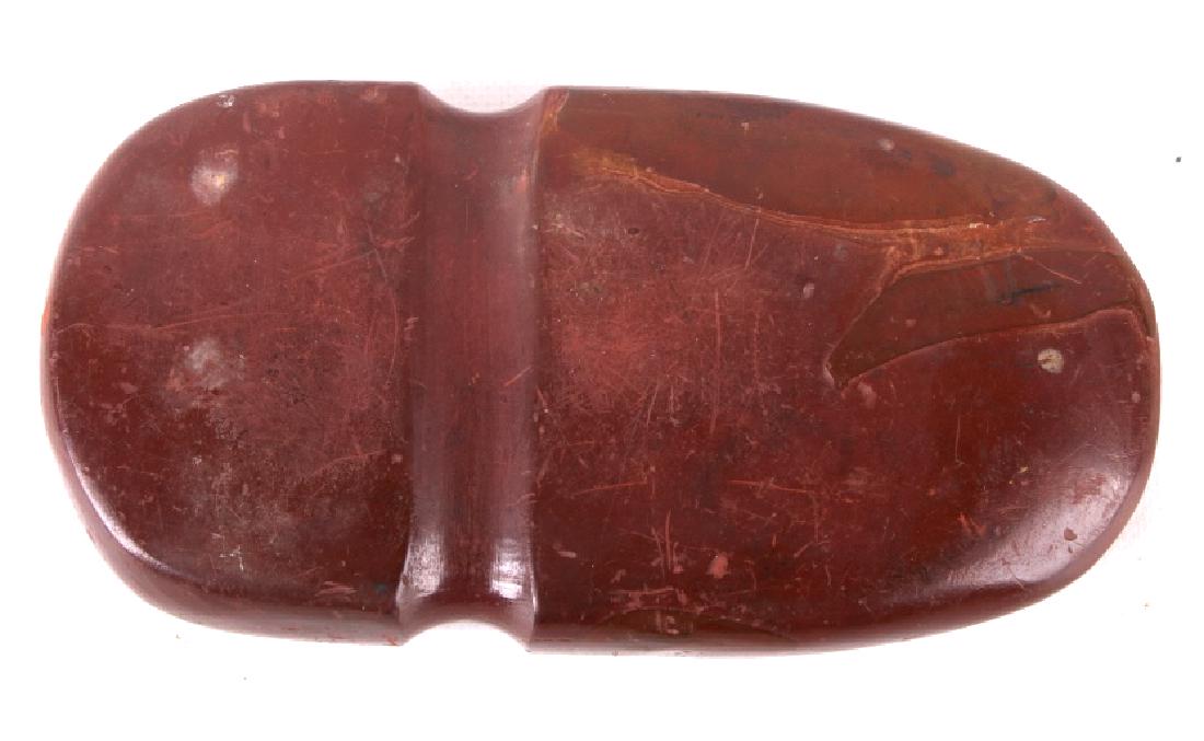 Plains Indian Pipestone War Club Axe Head 1950's