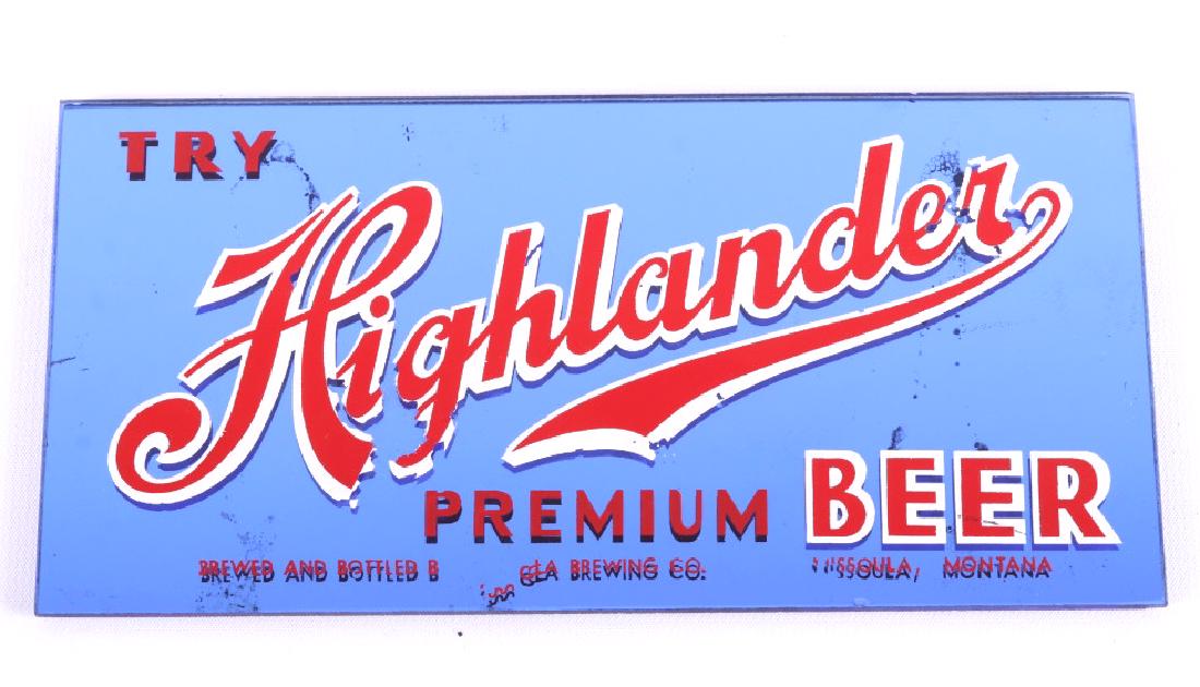 Highlander Beer Advertising Sign - Jan 12, 2019 | North American ...