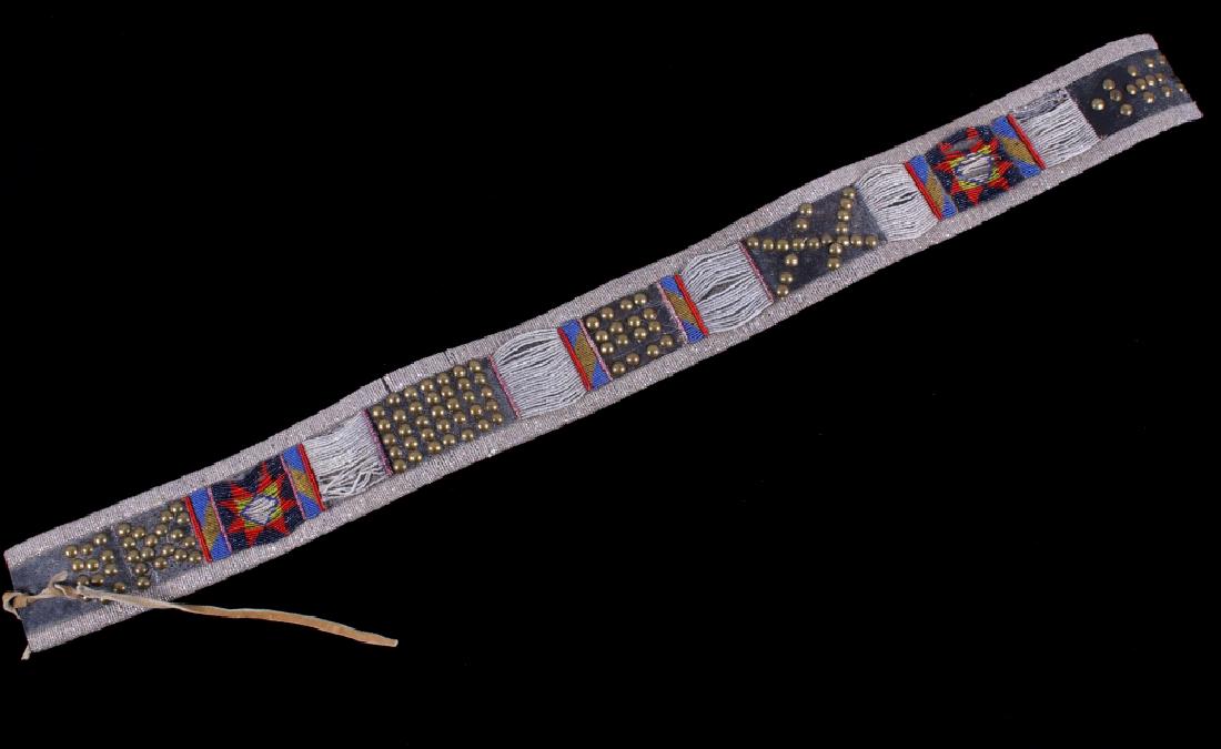 Crow Fully Beaded & Tacked Belt c. 1890 - Jun 08, 2019 | North American ...