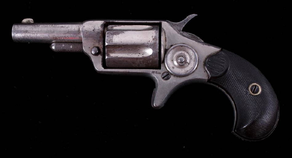Colt New Line .32 Rf Nickel Revolver C. 1882