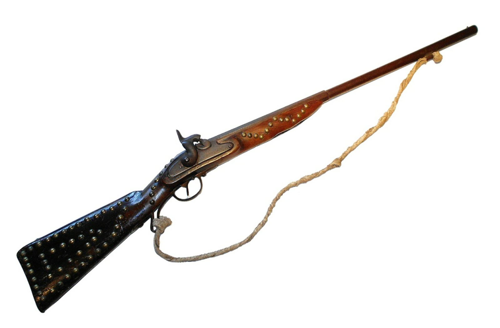 Comanche Indian Brass Tacked Rifle 19th Century - Sep 07, 2019 | North ...