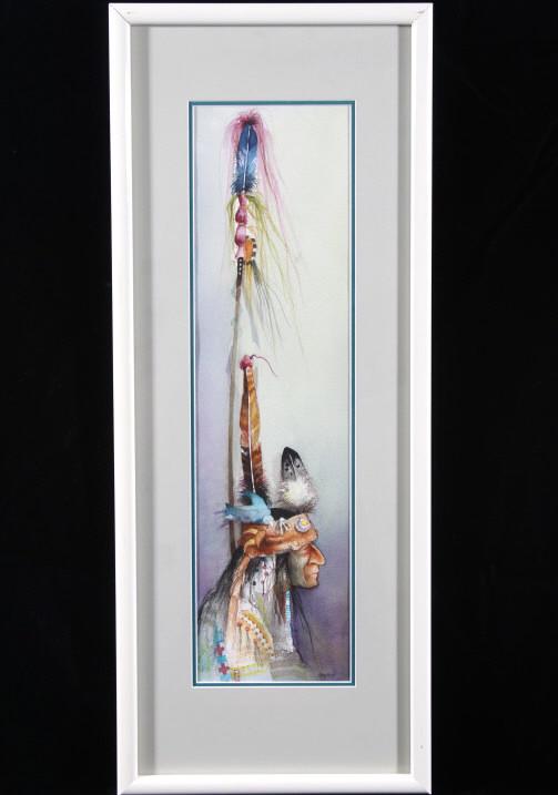 Signed Native American Watercolor Art c. 1977 - Oct 26, 2019 | North ...