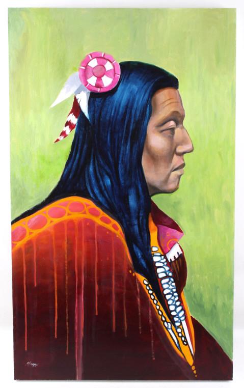 Original Michael Sepe "Shades Of Green" Painting - Dec 07, 2019 | North ...