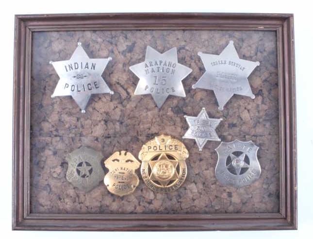 Collection of Native American Police Badges - Feb 08, 2020 | North ...
