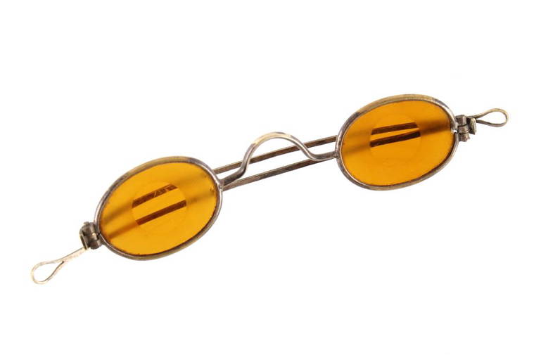 Civil War Ear Shooting Glasses C. 1860's