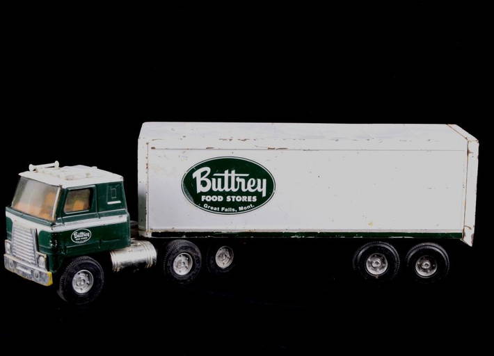 Ertl Buttrey Foods Tractor Trailer Advertising Toy