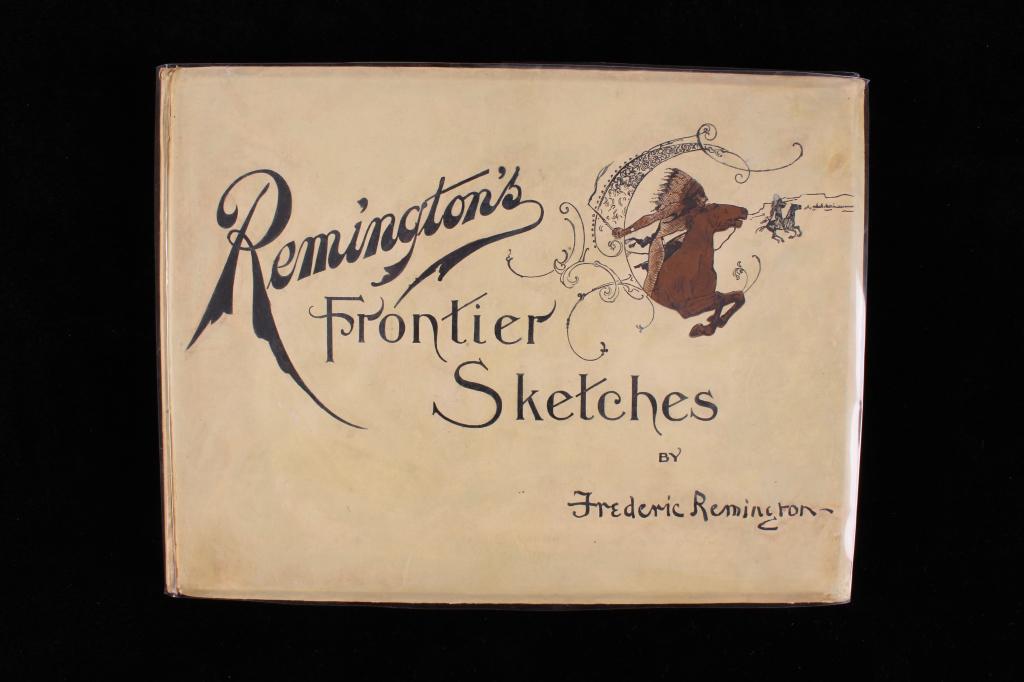 1898 1st Ed. Remington's Frontier Sketches