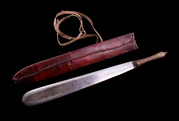East African Maasai Seme Short Sword C Early 1900s