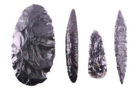 25 Obsidian Points