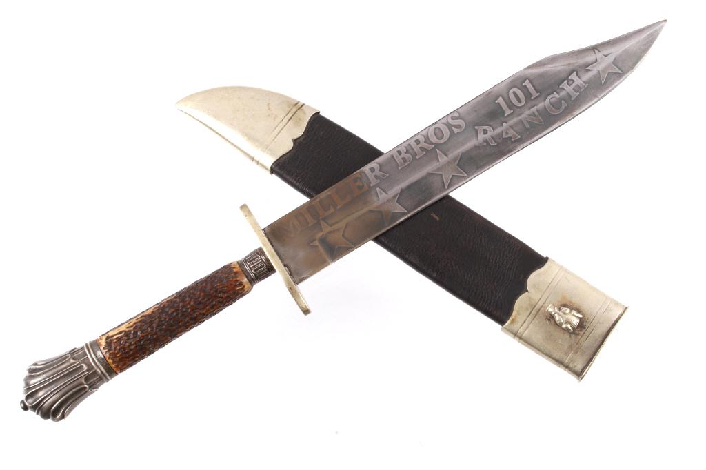 Harrison Bros & Howson Sheffield Bowie Knife C1891