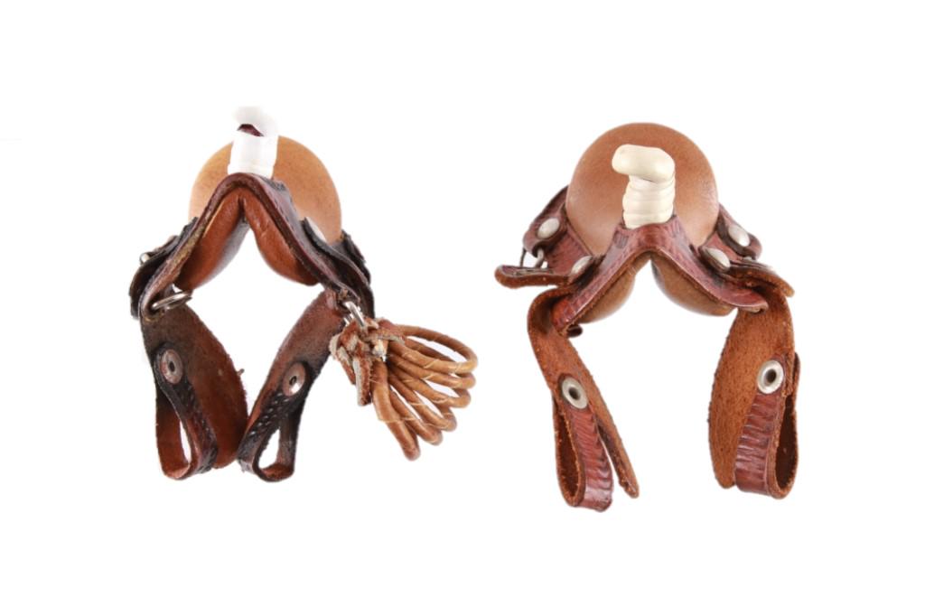 Montana Salesman Sample Toy Saddle Pair