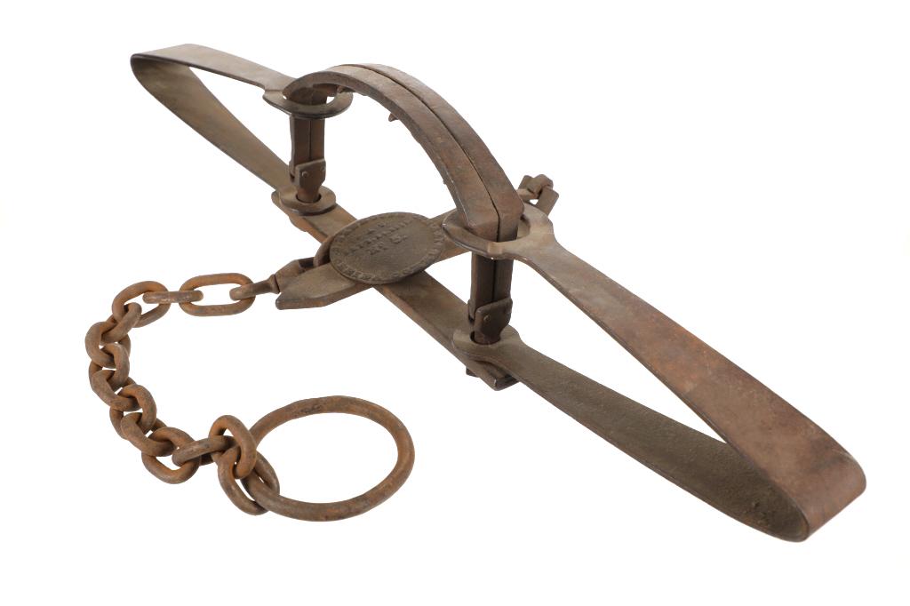 S. Newhouse Oneida Community #5 Bear Trap 1865