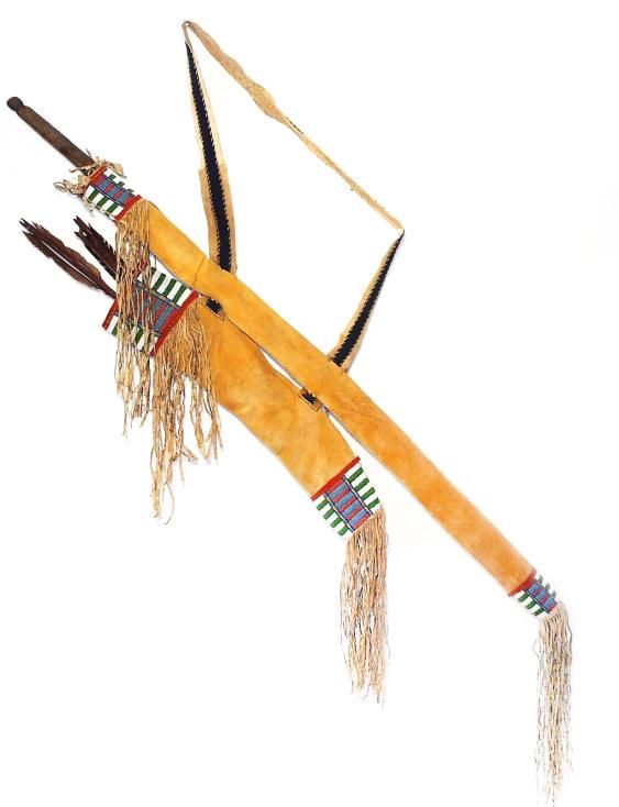 C. 1870 Southern Cheyenne Bow, Arrow & Quiver Set - Jan 28, 2023 ...