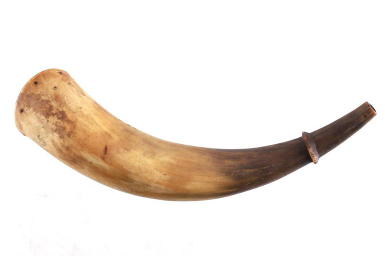 C. 1750 1760's French & Indian War Powder Horn