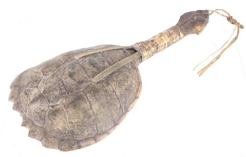 Eastern Woodlands Snapping Turtle Rattle C.19th C