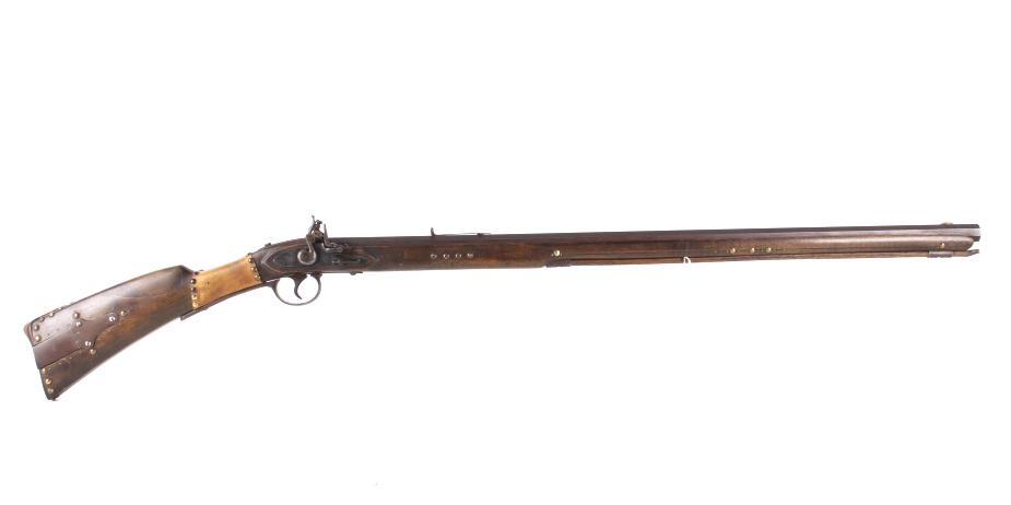 Full Stock .45 Caliber Flintlock Octagonal Rifle