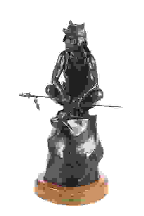 Montana Gordon Monroe "nomad Of The Plains" Bronze Auction