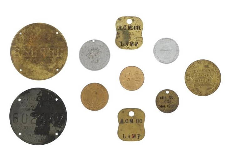 Western Tokens Including Anaconda Mining Company