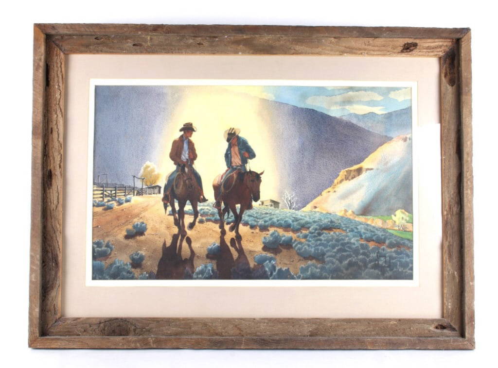 Craig Sheppard (1913-1978) Original Watercolor Auction