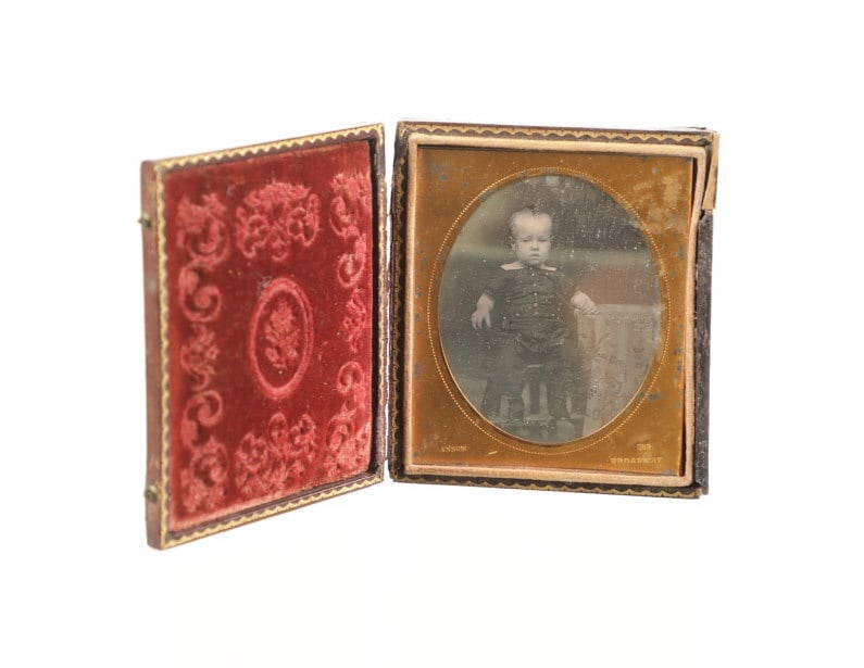Original Rufus Anson Daguerreotype Portrait Photo Auction