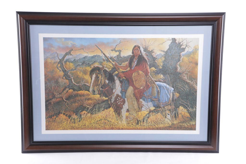 Michael Gentry, "crazy Horse-sacred-warrior" 1993 Auction