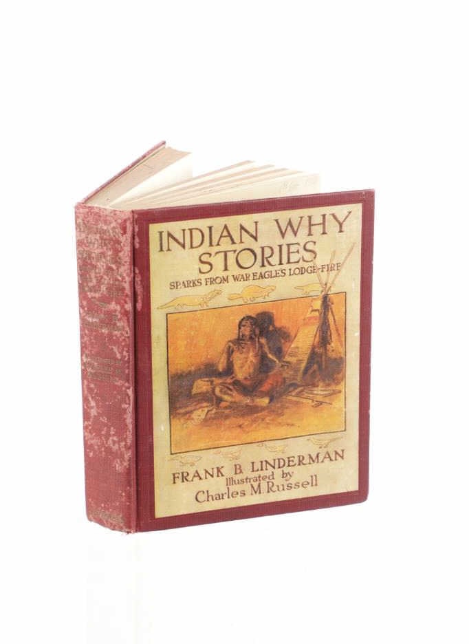 1915 1st Ed. Indian Why Stories By F. B Linderman Auction