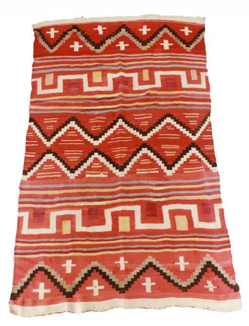 Ca. 1860-1870 Navajo Late Classic Serape Auction