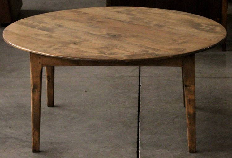 Amish Round Country Table