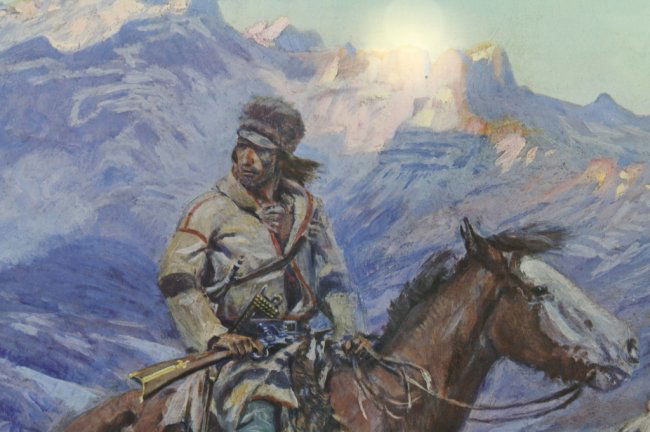 "Free Trappers" by C.M. Russell : Lot 181