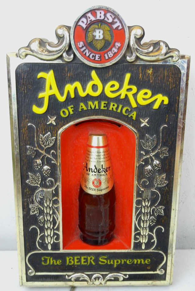 Andeker Pabst Beer Light