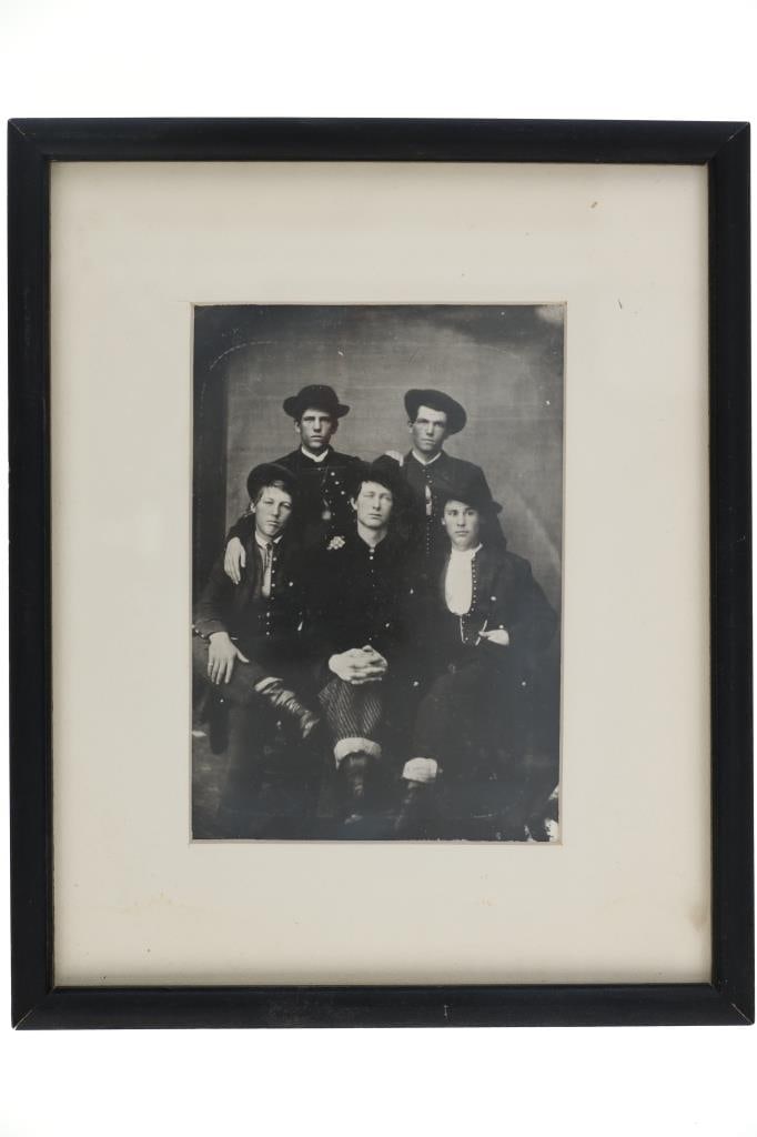 Young Earp Brothers Pre Civil War Deployment Photo Auction