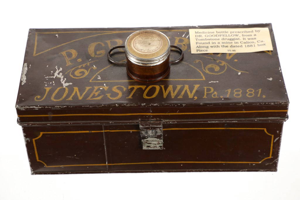 Dr. Goodfellow Prescription & Apothecary Box C1881 Auction
