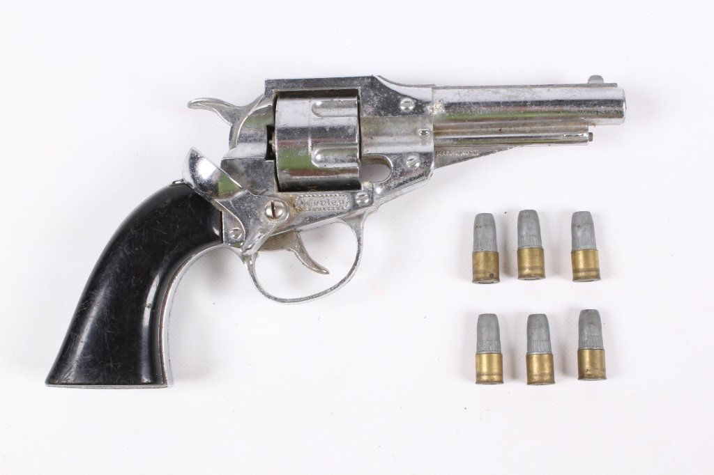 Hubley Remington 36 Toy Gun with Original Bullets