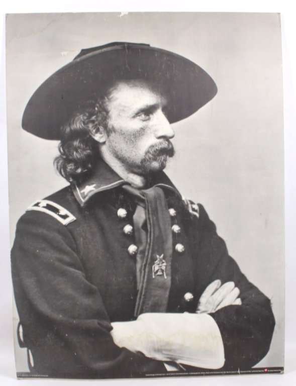 Large General Custer Poster