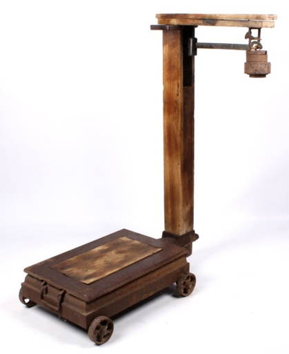 Antique Platform Scale